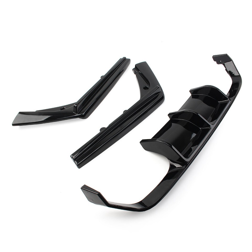 Rear Bumper Diffuser Lip Body Kit For BMW F80 M3 F82 F83 M4 2015-20 ...