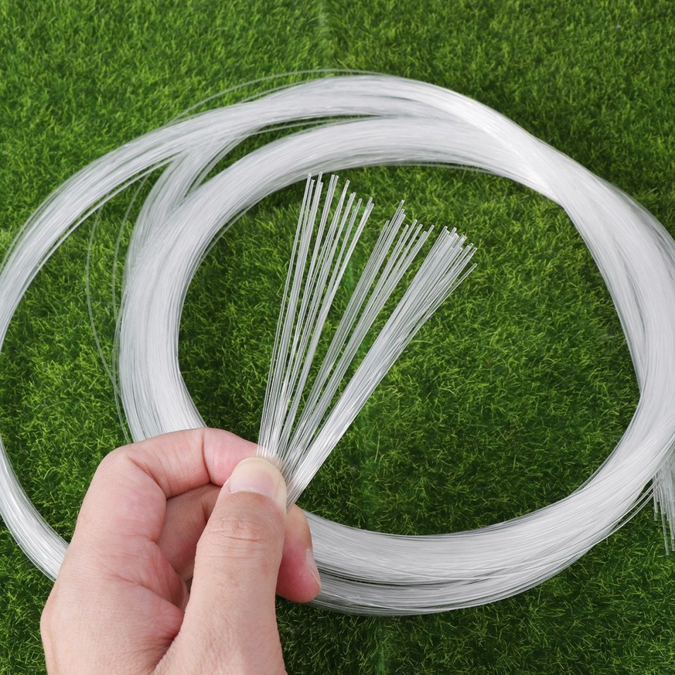 50PCS 0.75mm 4 Meters Long LED Optical Fiber Fairy Curtain Light ...