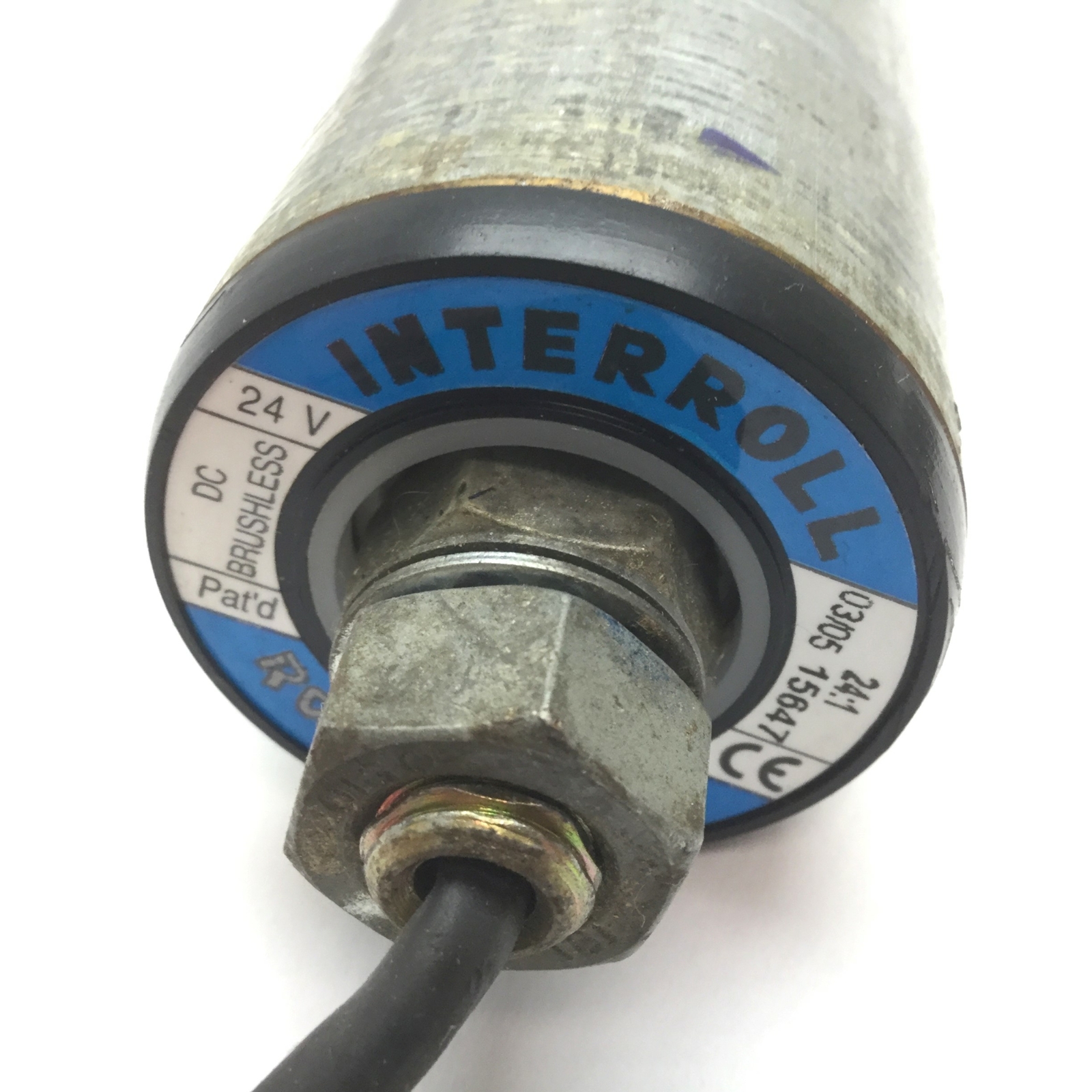 Interroll 24:1 Roller Drive With Idler Pulley, 24VDC, Ratio: 24:1, 1.9 ...