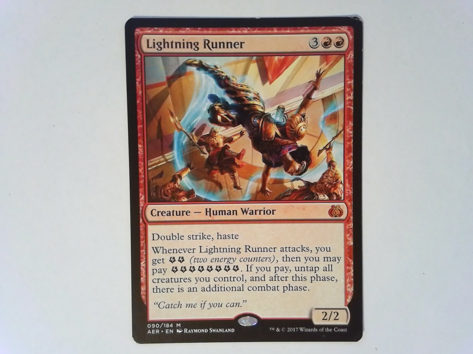 Lightning Runner Aether Revolt - Magic the Gathering MTG Red | eBay