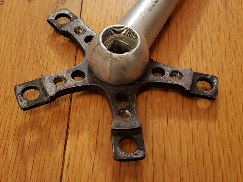 Cook Bros Crankset Arm, *broken dog bone, vintage rsr mtb bike, parts ...