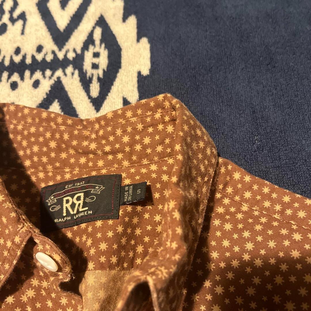 RRL Double RL KANE WESTERN SHIRT Men's Size S Cotton … - Gem