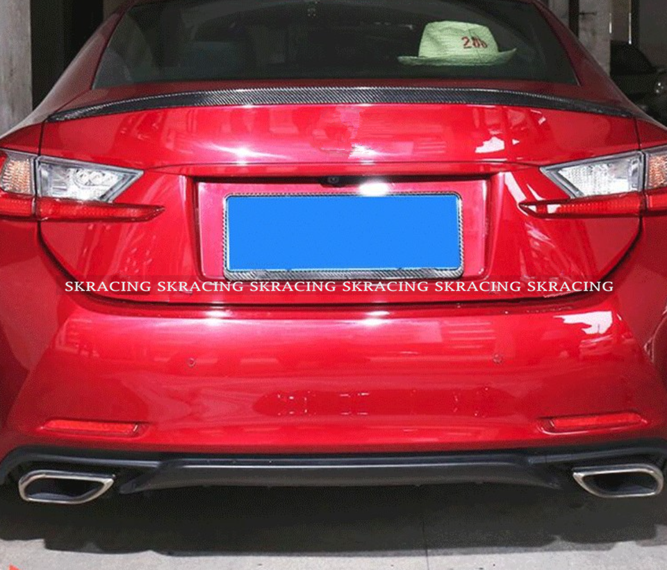 Carbon Fiber Rear Trunk Spoiler Wing For Lexus RC200t RC300 RC350 F ...