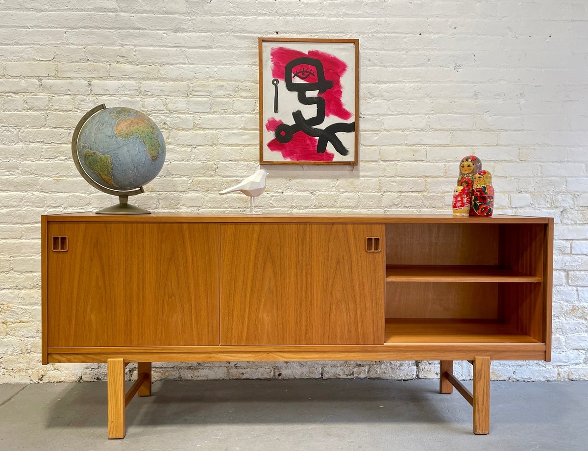 Vintage teak credenza store