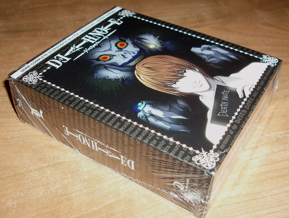 Death Note Complete Series Blu-Ray + Movies + Soundtrack New Sealed ...