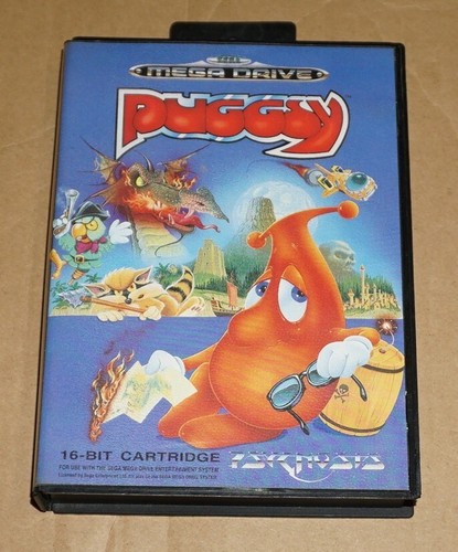 Puggsy Sega Mega Drive Game Complete | eBay Australia