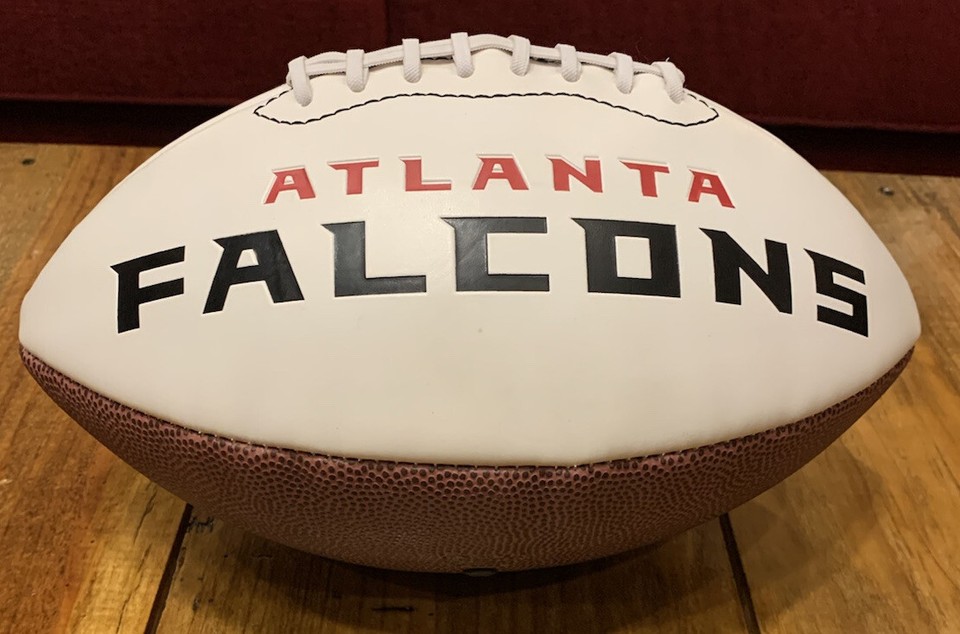 Atlanta Falcons Official NFL Autograph Signature Series White Panel ...