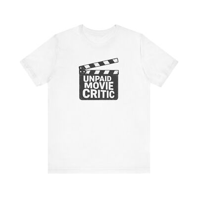Unpaid Movie Critic Shirt, Film Making Design, Theater t-shirt, Movie ...