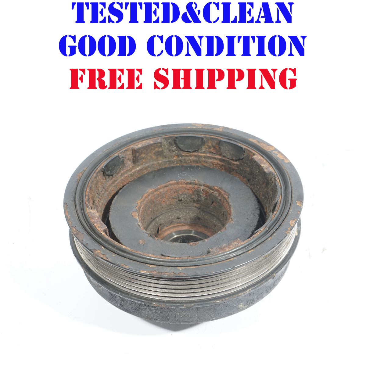 08 - 11 MERCEDES C300 4Matic Harmonic Balancer Crankshaft Pulley ...