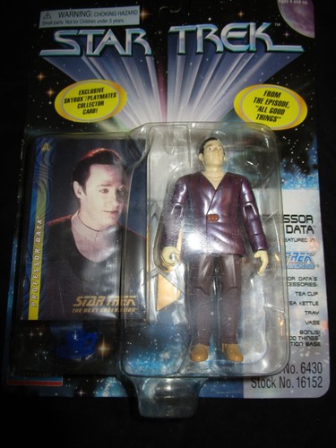 Star Trek Professor Data Action Figure Playmates Toy Accessories All ...