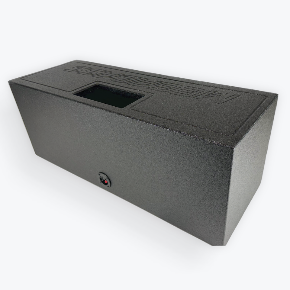 Mega Bass Triple 8" Turbo-Ported Vented Subwoofer Box Enclosure | 8 ...