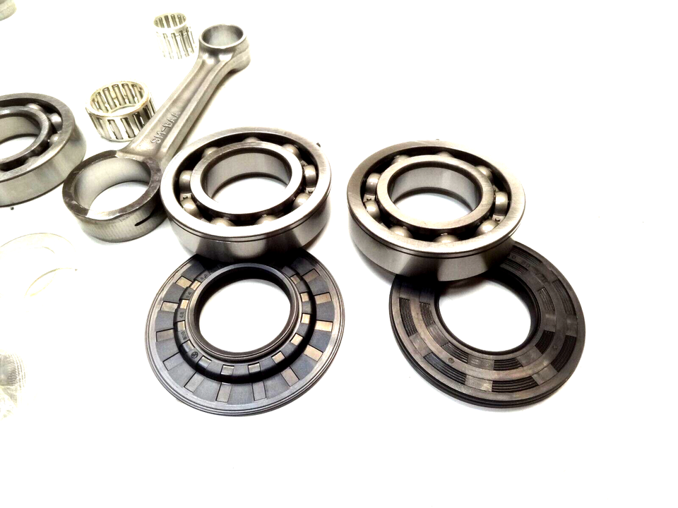 Skidoo 600 700 800 Crankshaft Rod & Bearing rebuild kit Crank twin MXZ ...