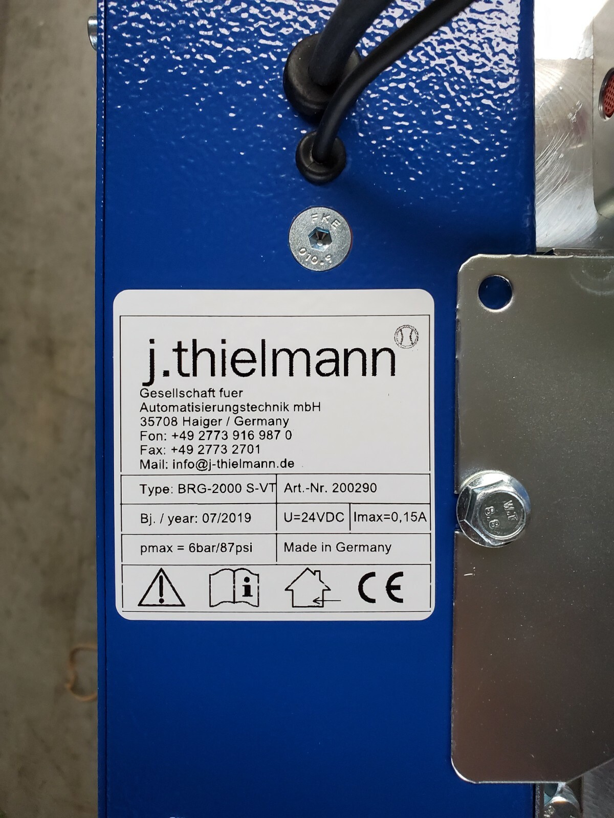 j-Thielmann Gasdüsen Reinigungsgerät BRG-2000 Eindraht Roboter ...