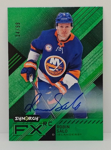 21-22 Synergy FX Robin Salo Rookie Autographed Emerald #/99 | eBay