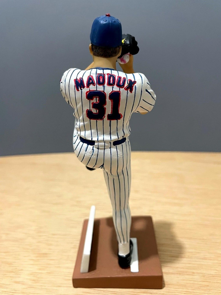 Atlanta Braves GREG MADDUX Chicago Cubs Action FIGURINE - 2005 Peoria Chiefs SGA | eBay