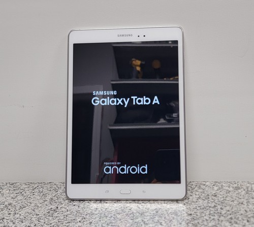 Samsung Galaxy TAB A 16GB White SM-T550 (Wi-Fi Only) Android Tablet ...
