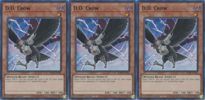 ***3X D.D. CROW*** RA02-EN002 ULTRA RARE NM YUGIOH | eBay