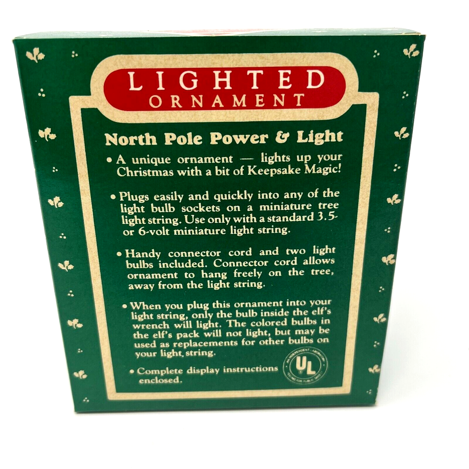 1987 Hallmark North Pole Power and Light Keepsake Magic Christmas ...