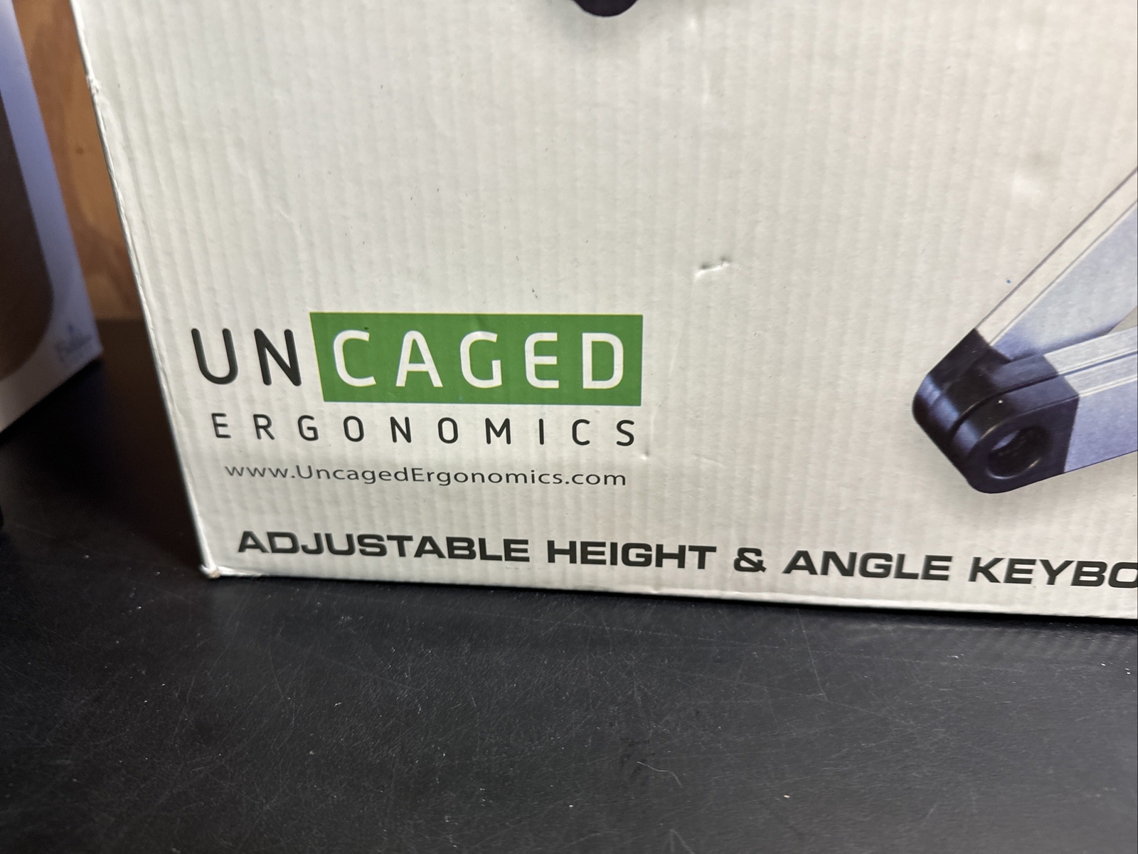 Uncaged Ergonomics WorkEZ Keyboard and Mouse Tray Ergonomic Adjustable ...