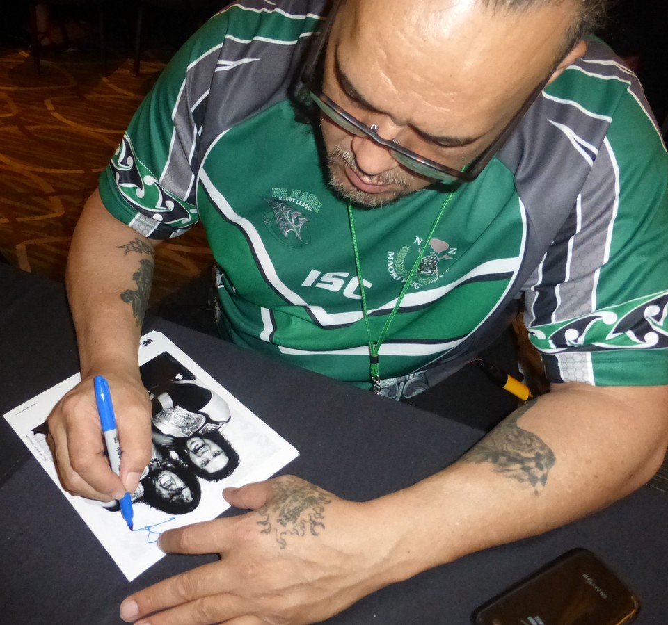 Rikishi Fatu & Samu Signed The Headshrinkers 8x10 Photo PSA/DNA COA WWE ...