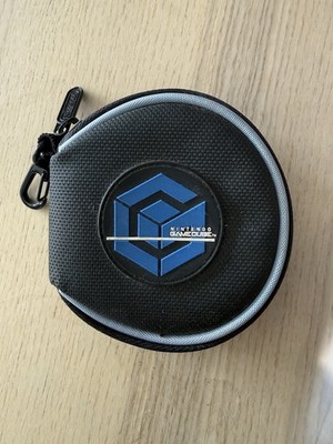 Nintendo Gamecube 10 Game Disc Carry Travel Case Holder Wallet OEM w/ 6 ...