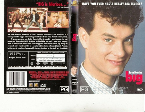 Big-1988-Tom Hanks-Movie-DVD | eBay