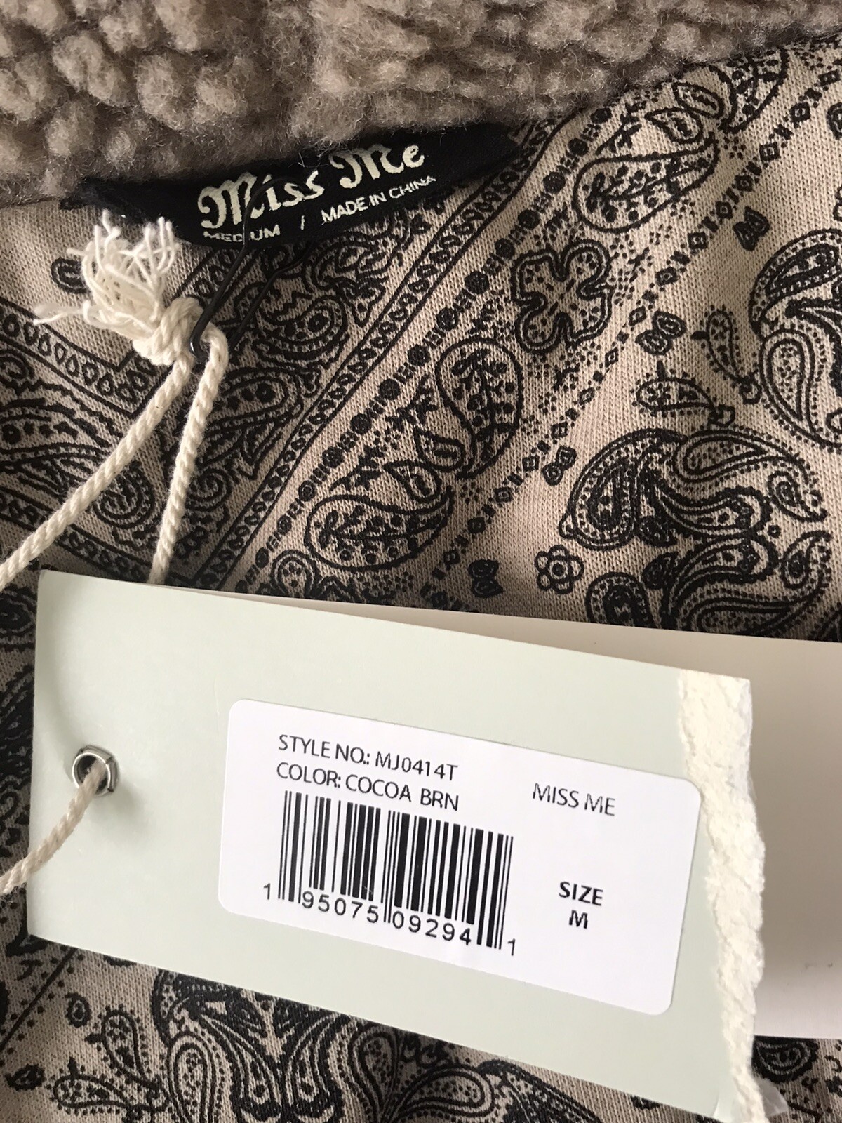 NWT MISS ME COTTON NYLON SNAP FRONT INSULATION POCKETS VEST SIZE M | eBay