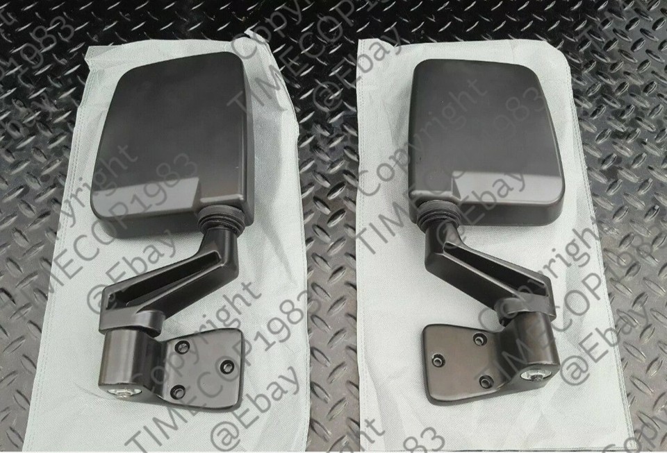 HUMVEE / HUMMER H1 Mirrors Set left and right side AM General M998 NEW ...