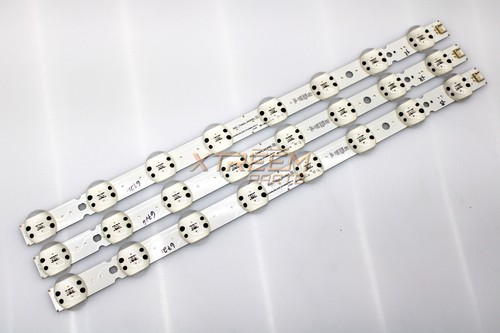 LG 43UK6500AUA Genuine OEM Complete LED Backlight Strip Set EAV63992501 ...