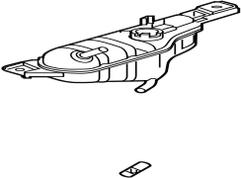 21710-JK90B Nissan Tank assy-radiator reservoir 21710JK90B, New Genuine ...