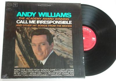 Andy Williams CALL ME IRRESPONSIBLE LP Record CS 8971 Columbia Label ...