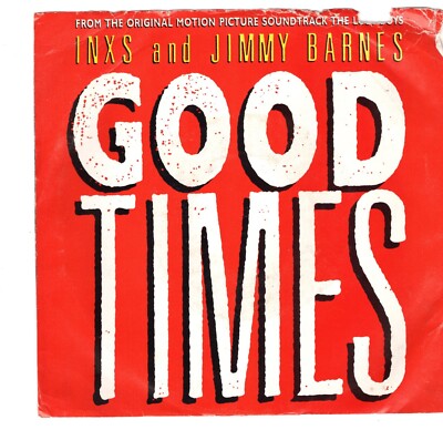 Inxs & Jimmy Barnes-Good Times(Mint) | eBay