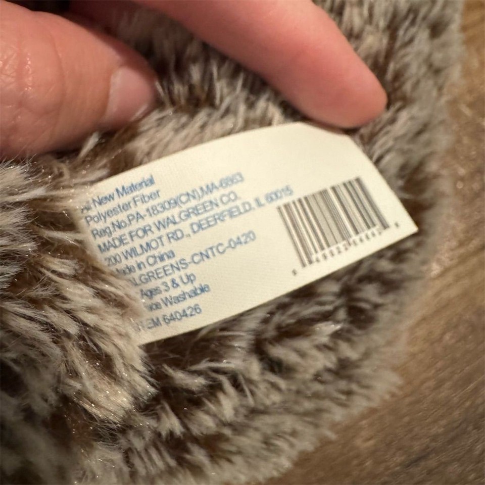 Walgreens Brown Sloth Plush Toy Mom Mama with Baby Soft Stuffed Animal ...