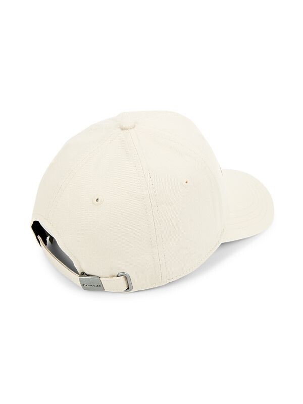 NWT Coach Women’s Embroidered Logo Baseball Hat One Size Chalk White MSRP $75 722947761010| eBay