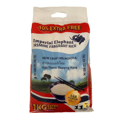 Imperial Elephant AAA Premium Jasmine Rice - 11kg Catering Sack - Bulk Buy | eBay UK