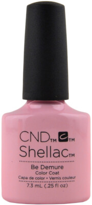 CND Shellac UV/LED Gel Nail Polish 7.3ml - Be Demure | eBay UK