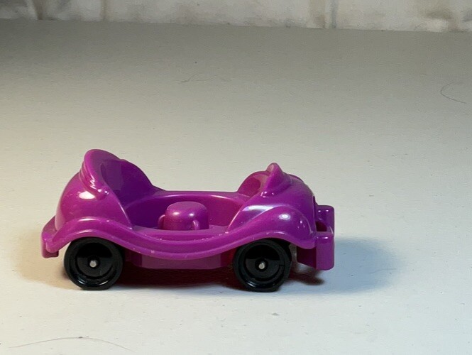 Fisher Price Little People PURPLE ROLLER COASTER CAR for CARNIVAL ...