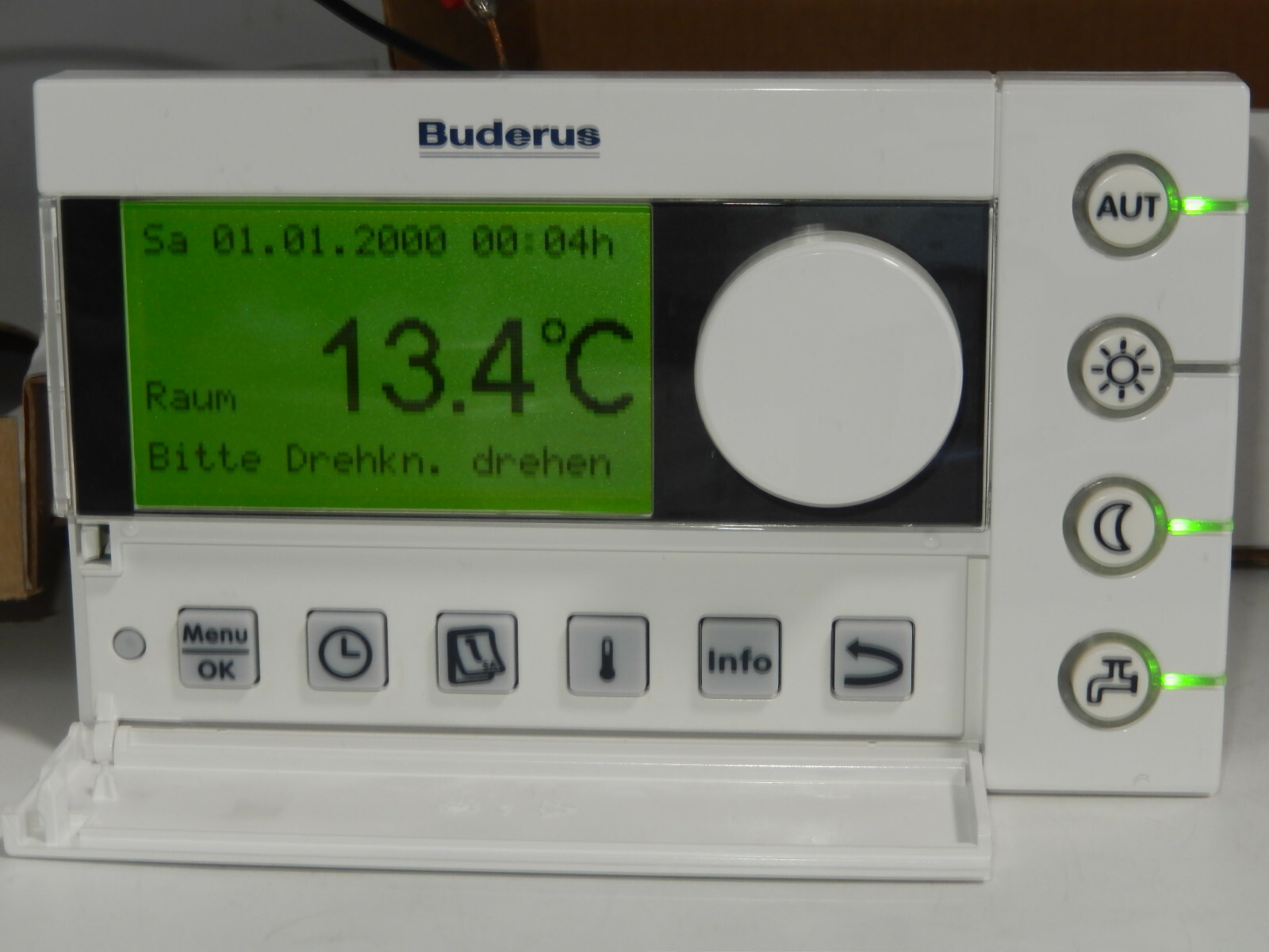 BUDERUS RC35*Lol/1201 oder RC35* EMS Raumcontroller, geprüft, sehr ...