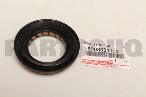 9008031110 Genuine Toyota SEAL, OIL (FOR REAR DIFFERENTIAL CARRIER ...