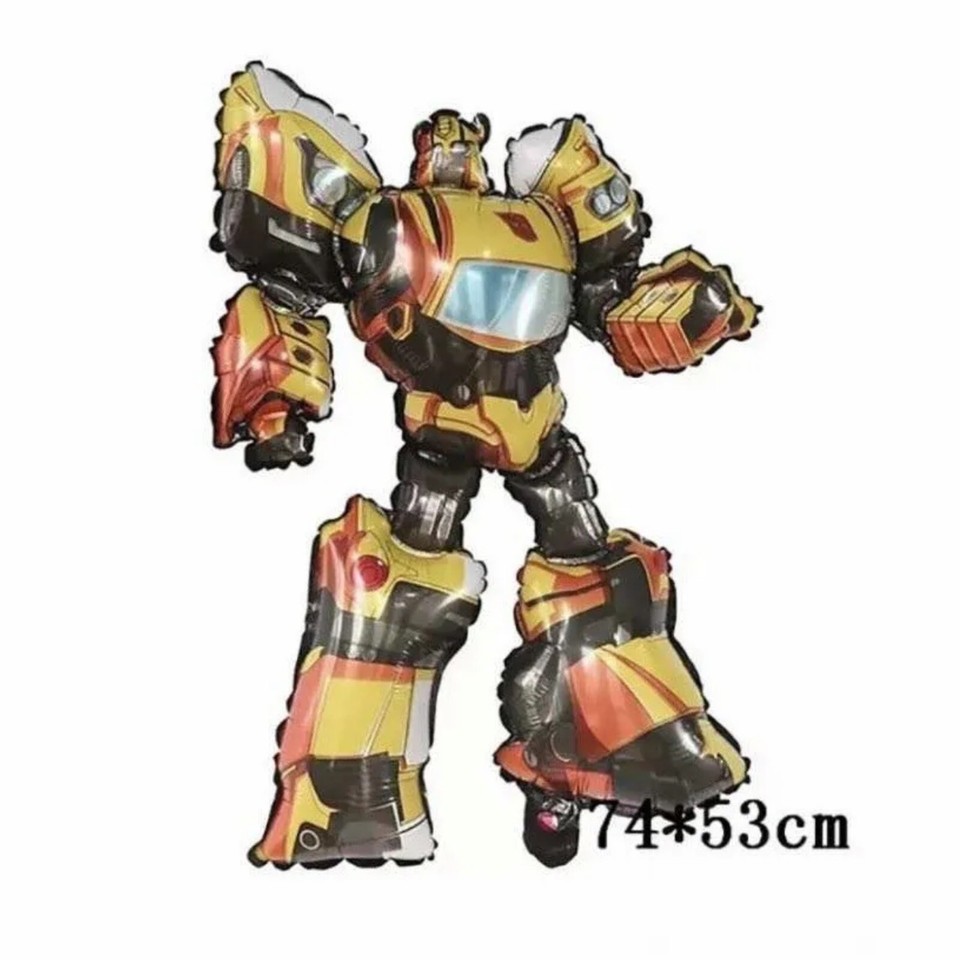 TRANSFORMERS 2 Pcs Foil Balloon Kids Birthday Party Supplies Decor Boy ...