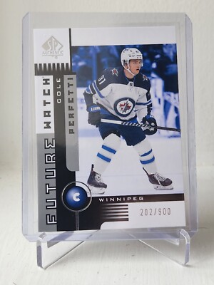 2021-22 SP Authentic #01FW-CP Retro Future Watch Cole Perfetti /900 ...