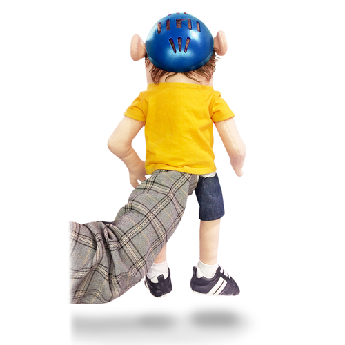 Brand New Official SML Jeffy Puppet with Rod - Super Mario Logan FREE ...