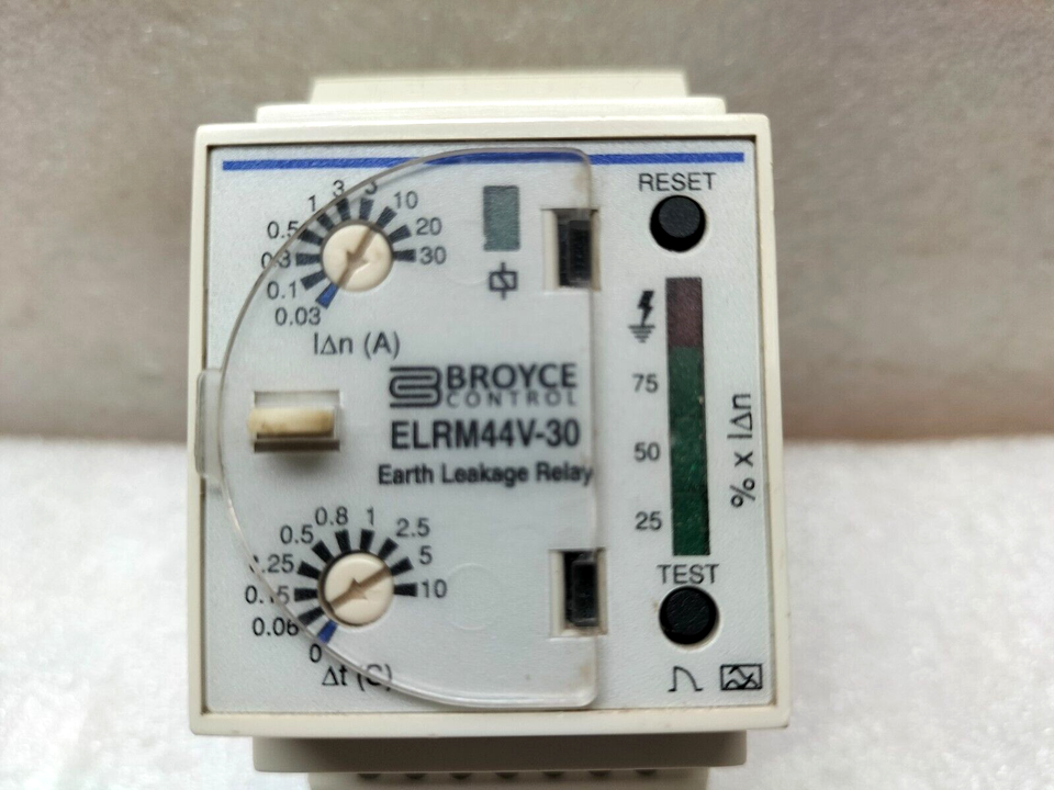 BROYCE CONTROL ELRM44V-30 TYPE-A EARTH LEAKAGE RELAY | eBay