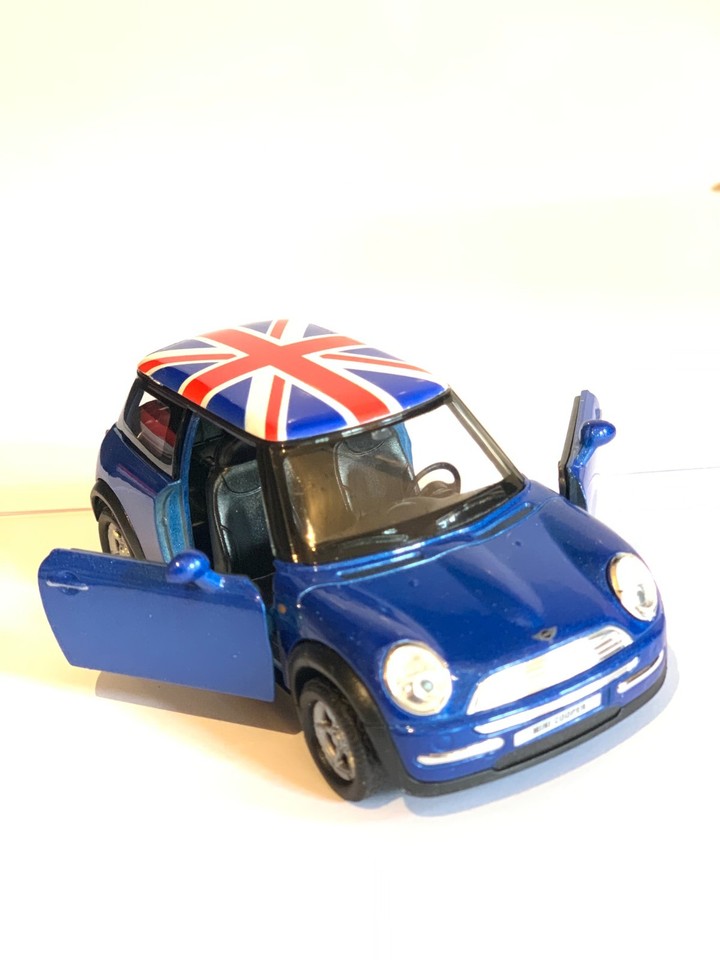Mini Cooper Toy Car Die Cast Pull Back & Go Action Motor Vehicles ...