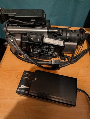 Zenith VHS Video Camcorder Complete Set VM6300 Case Charger | eBay