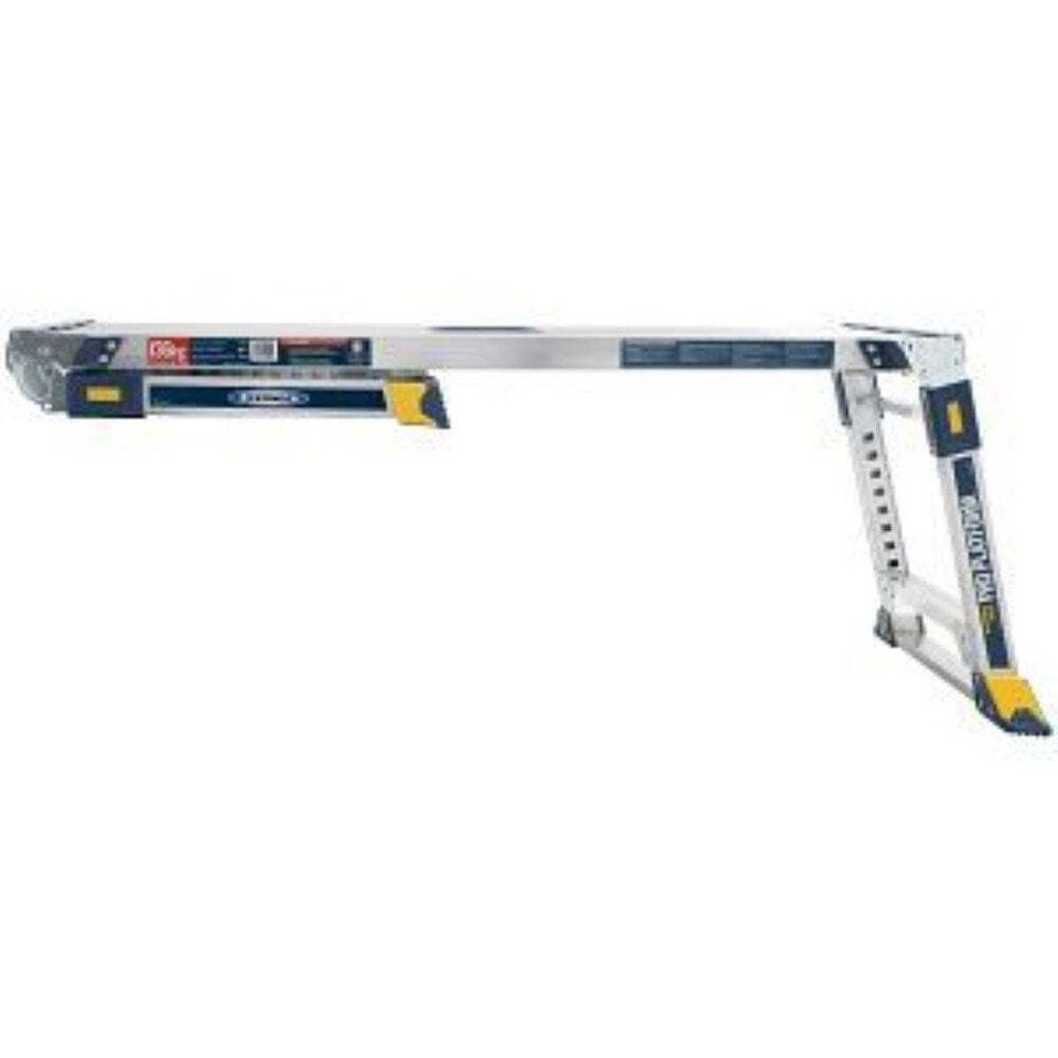 Werner Folding Adjustable Pro Work Platform Hop Up Aluminium 0.51M - 0 ...