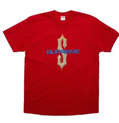 SUPREME DIAMONDS Red TEE SS18 NEW XL NWT Rare Stussy | eBay