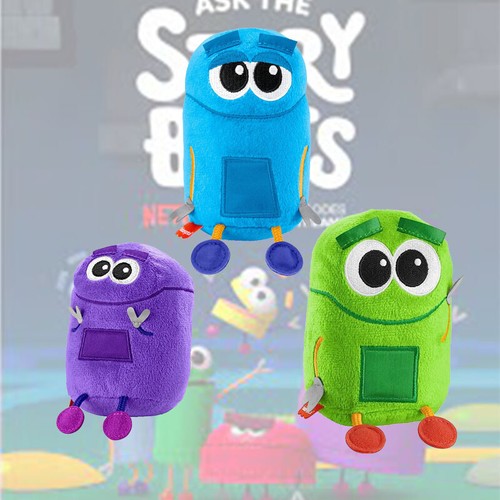 Plush StoryBots Robot Toy Soft Cuddly Funny Animal Charming Doll Robot ...