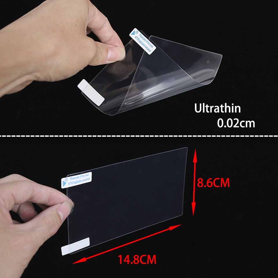 Glass Media Center Clear Touch Screen Protector Film For Jeep Wrangler ...