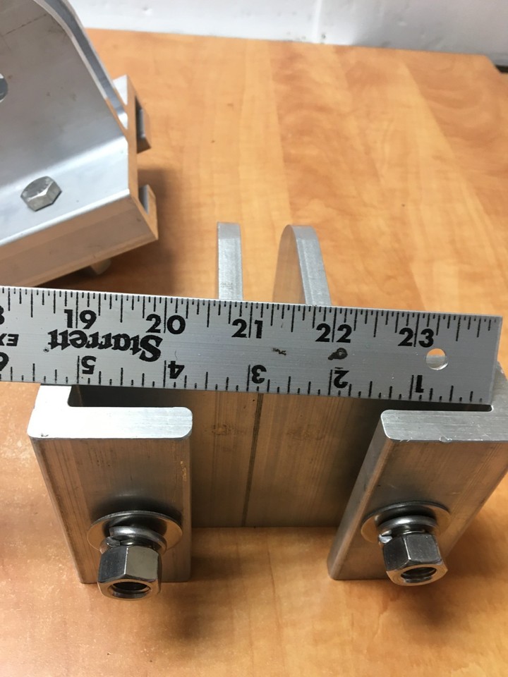 Aluminum Flange Sheave Housing I-beam Flange mounted Boat Dock Lift ...